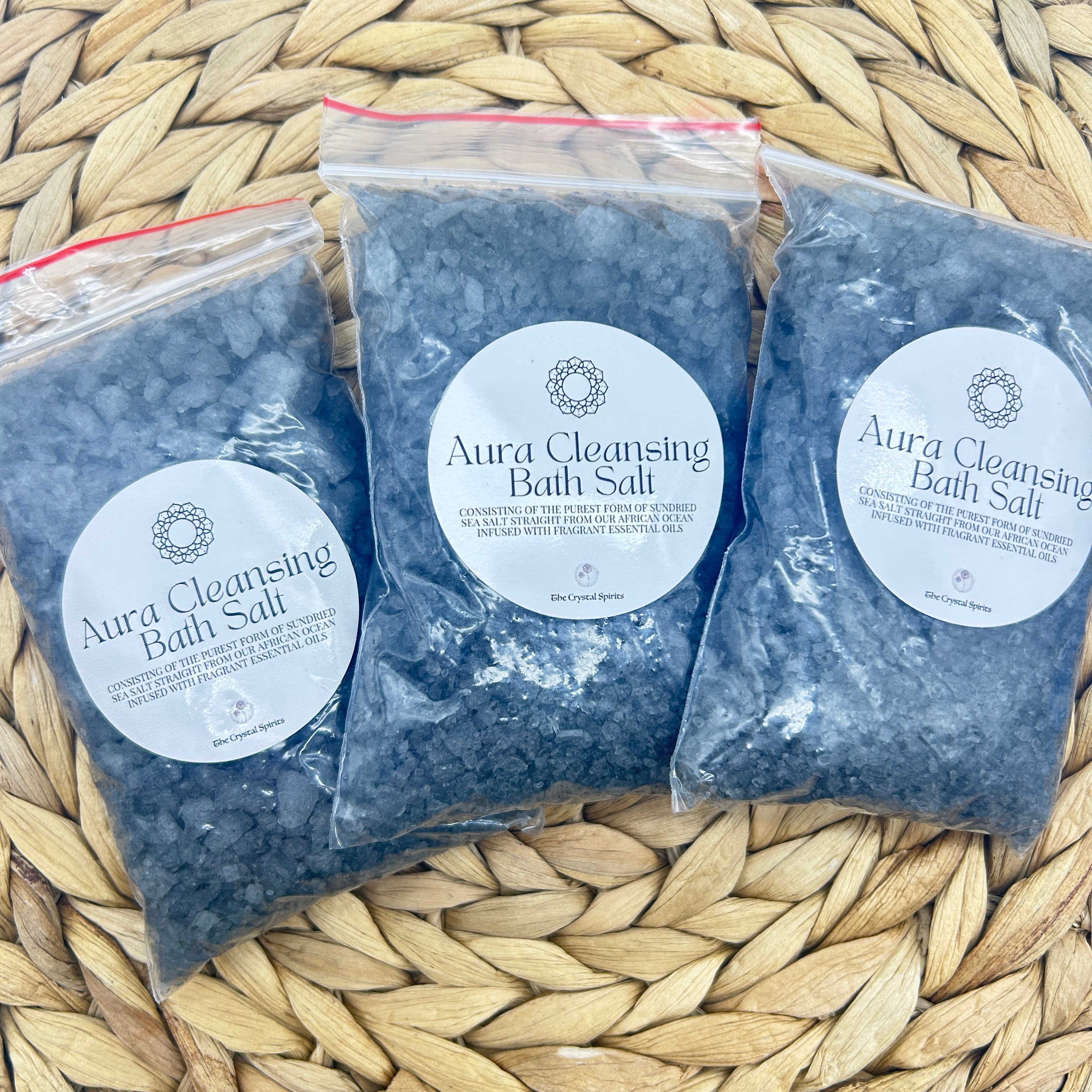 Aura Cleansing Bath Salt (3 packs) – The Crystal Spirits